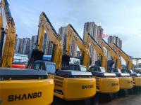 China 22 Ton Hydraulic Excavator SH220 Crawler Excavator with Cab 22300kg Operating Weight for sale