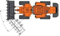 China 1.3 Cbm Breakout Force 54KN Wheel Loader 2.5T Rated Load EU Standard DX606-9C for sale