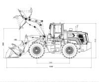 China New Hydraulic Bulldozer L55-B5 L55-C5 L53-B3 L53-C3 L58K-B5 Wheel Loader 40000sqm Factory for sale