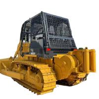 China SD22F Forestry Bulldozer 5495x3725x3580mm 24700kg Cummins 175kW Logging Winch for sale