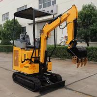 China 1.5 Ton Mini Excavator 1500kg Operating Weight 2.5m3 Bucket Capacity Compact Design for sale
