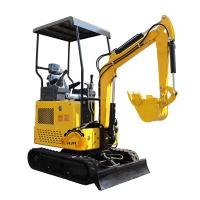 China 1.5 Ton Mini Excavator 1500kg Operating Weight 2.5m3 Bucket Capacity Compact Design for sale