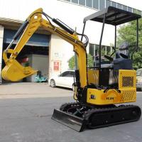 China 1.5 Ton Mini Excavator 1500kg Operating Weight 2.5m3 Bucket Capacity Compact Design for sale