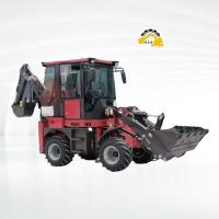 China Mechanization WZ35-10 Backhoe Loader with 1 Ton Rated Load and 190° Boom Rotary Angle for sale
