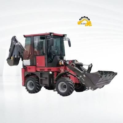 China Mechanization WZ35-10 Backhoe Loader with 1 Ton Rated Load and 190° Boom Rotary Angle for sale