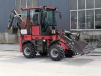 China Mechanization WZ35-10 Backhoe Loader with 1 Ton Rated Load and 190° Boom Rotary Angle for sale