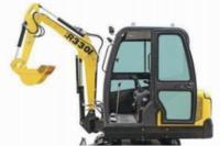 China 2.5 Ton Mini Excavator 2500kg Operating Weight with Cab 0-2.0km/h Travel Speed HJH Hydraulic Pump for sale