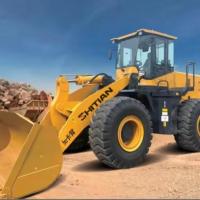 China Shanbo WA36 C3 3-Ton Mini Wheel Loader 150L Fuel Tank Capacity for sale