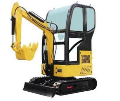 China Smooth Operation R327S Mini Excavator with Additional Cab and 1700mm Digging Depth for sale