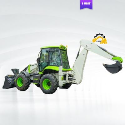 China 2.5 Ton Farm Backhoe Loader 2800kg Rated Load 125L Hydraulic Oil Tank for sale