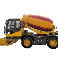 China KD3000 Full Automatic Mobile 2 Cubic Meters Self Loading Concrete Mixing Truck Mixer for sale