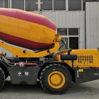 China KD3000 Full Automatic Mobile 2 Cubic Meters Self Loading Concrete Mixing Truck Mixer for sale