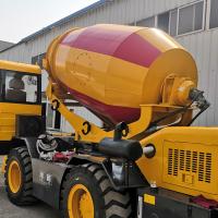 China KD3000 Full Automatic Mobile 2 Cubic Meters Self Loading Concrete Mixing Truck Mixer for sale