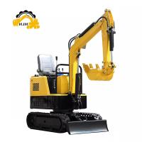 China JF 1 Ton Mini Crawler Excavator 1000kg Operation Weight Compact Earth Moving Machinery for sale