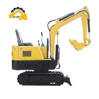 China JF 1 Ton Mini Crawler Excavator 1000kg Operation Weight Compact Earth Moving Machinery for sale