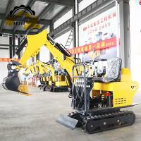 China Mini Small Excavator Digger Machine 780kg Operation Weight 1650mm Length for Construction for sale