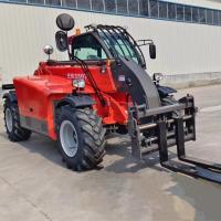 China 3000 kg Front Bucket 13m Telehandler Loader 3ton 10ton Telescopic Forklift Boom Loader for sale