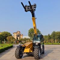 China 3000 kg Front Bucket 13m Telehandler Loader 3ton 10ton Telescopic Forklift Boom Loader for sale
