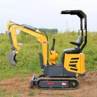 China 804 kg Mini Excavator 8.2 kW Diesel Engine Compact Crawler Digger for Narrow Spaces for sale