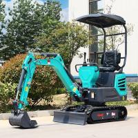 China 804 kg Mini Excavator 8.2 kW Diesel Engine Compact Crawler Digger for Narrow Spaces for sale