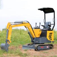 China 804 kg Mini Excavator 8.2 kW Diesel Engine Compact Crawler Digger for Narrow Spaces for sale
