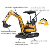 China 804 kg Mini Excavator 8.2 kW Diesel Engine Compact Crawler Digger for Narrow Spaces for sale