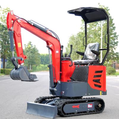 China 800kg Mini Excavator 1516mm Digging Depth Compact Earth Moving Machinery for sale