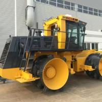 China 23 Ton 4-Wheel Drive Refuse Compactor Garbage Compactor for Waste Compaction 7360mm for sale
