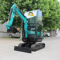 China 1.8t Mini Excavator with Cabin Japanese Production Crawler Excavator 1700kg for sale