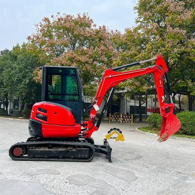 China JF 12KW 10KW 11.8KW Enclosed Mini Excavator Multi Functional Crawler Tractor Excavator for sale