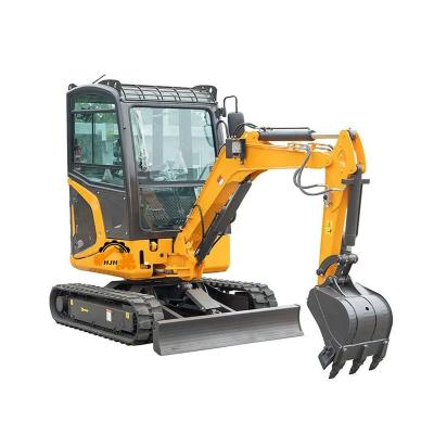 China 1.7 Ton Hydraulic Crawler Excavator 1700kg with Cab Guard Small Farm Excavator for sale