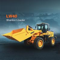 China 137L Fuel Tank Capacity LW30 LW40 LW50 LW60 Wheel Loader 4000kg Rated Load Weichai Engine for sale