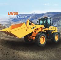 China 137L Fuel Tank Capacity LW30 LW40 LW50 LW60 Wheel Loader 4000kg Rated Load Weichai Engine for sale