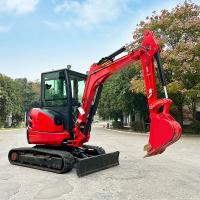 China Plunger Pump Crawler Excavator Construction Machinery for Import Mini Excavator With Cabin for sale