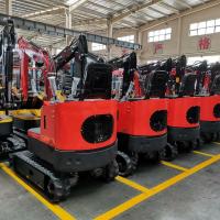 China 0.8 Ton 1 Ton 1.2 Ton Mini Electric Excavator 6kw 7kw 72v Lithium Battery for sale