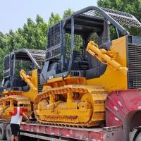 China Crawler Bulldozer 220 HP Hydraulic Valve 6m3 Dozing Capacity 23500kg Operating Weight for sale