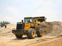 China 5 Ton Mini Wheel Front Loader 162kW WP10 Engine for Algeria for sale