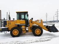 China 5 Ton Mini Wheel Front Loader 162kW WP10 Engine for Algeria for sale