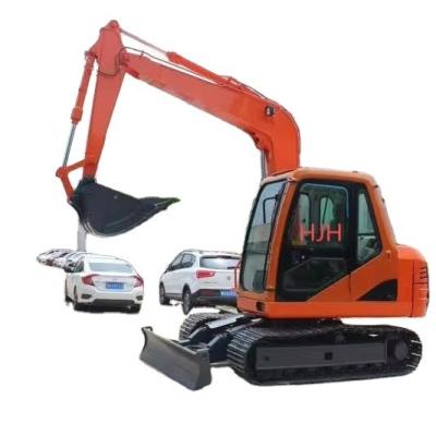 China Mini 9 tons Crawler Excavator SH90 HJH Hydraulic Cylinder Maximum Digging Depth 3380mm for sale