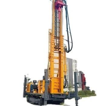 China Shanbo Crawler Hydraulic Water Well Drilling Rig 105-450mm Drilling Diameter 500m Depth for sale