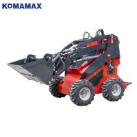 China JC45 Wheel Skid Loader 750kg Capacity 54hp Diesel Engine with Multifunction Attachments for sale