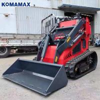China JC45 Wheel Skid Loader 750kg Capacity 54hp Diesel Engine with Multifunction Attachments for sale