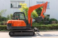 China SH80 Mini 8 Ton Crawler Excavator 8000kg Operating Weight 4660mm Digging Depth for sale