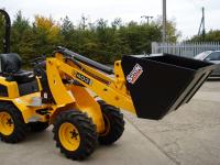China Mini Diesel Wheel Loader 1 Ton 1000kg Load Capacity 0.5m3 Bucket for Farm for sale