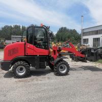 China 1.0 ton Mini/Small Construction Compact Farm Tractor Front Wheel Loader 50000unit/Year for sale