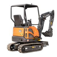 China Mini Digger 1.5 Ton Excavator Crawler Excavator Maximum Digging Height 2490mm for sale
