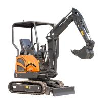 China Chinese Multifunction Excavator 1.7 Ton Mini Excavator for Construction Machine Trade for sale