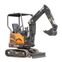 China Mini Backhoe Excavator 1.4 Ton Crawler Earth-Moving Machinery with Advanced Technology for sale