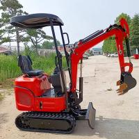 China 1.8 Ton Small Crawler Excavator 1750kg 22MPa Hydraulic System for Agriculture and Building for sale