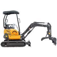 China Japanese Production Hydraulic Pump 0.8ton Mini Excavator for Engineering Construction for sale